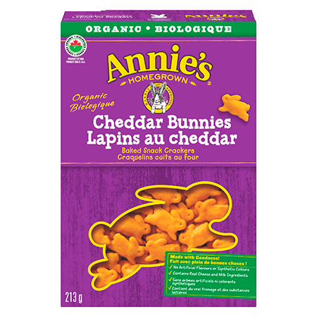 Organic Cheddar Bunnies | Cracker Snacks | Annie's Homegrown
